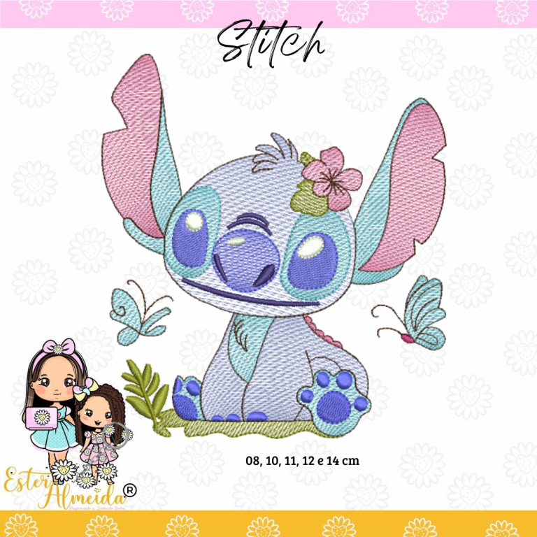 Matriz Stitch e Angel - Ester Almeida